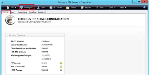 Cerberus Ftp Server Create Csr And Install Ssl Certificate