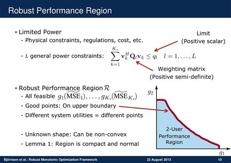 Ppt Robust Monotonic Optimization Framework For Multicell Miso