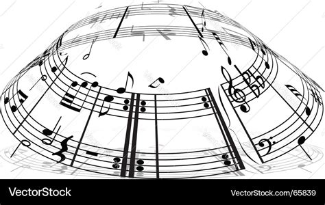 Musical Notation Royalty Free Vector Image Vectorstock