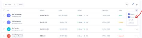 Dynamic Data Table That Allows For Showinghiding Columns Wappler General Wappler Community