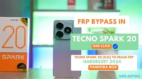 Frp Bypass Remove In Tecno Spark Tecno Kj Wipe Hardreset Pin