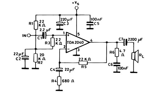 Circuito De Amplificador De áudio Com Tda2030 2 1 3 X 18 Watts