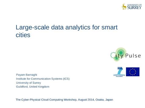 Ppt Large Scale Data Analytics For Smart Cities Dokumentips