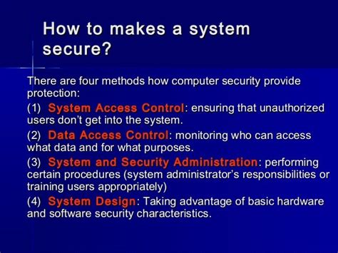 Basic Security Conceptschapter1