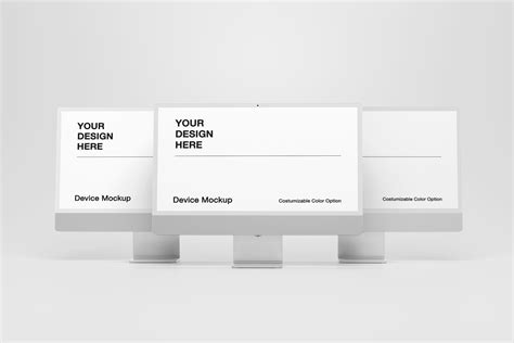 Minimalist Background Design And Realistic Scene For Computer Mockup 36344275 Psd