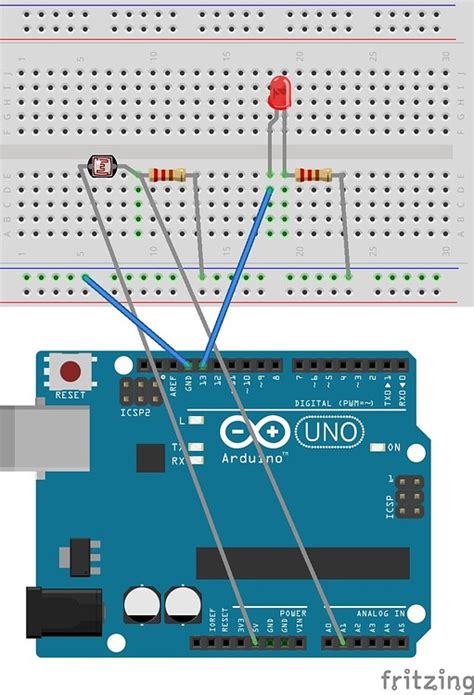 Turning ON OFF A LED With Light Sensor General Guidance Arduino Forum