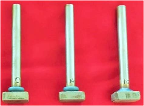 Photograph Of Rod To Plate Joints Of Aisi 431 Steel Aisi 1018 Steel Download Scientific Diagram