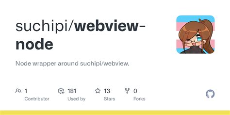 Github Suchipiwebview Node Node Wrapper Around Suchipiwebview