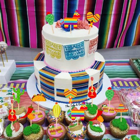 Mexican Birthday Cupcake