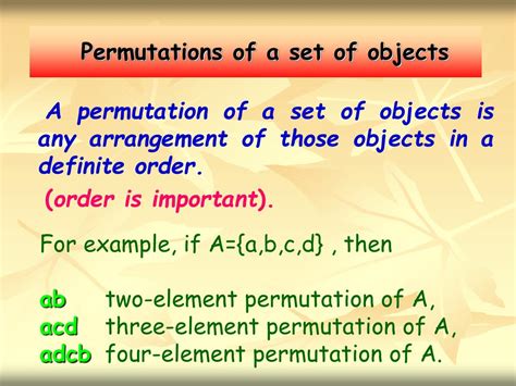Ppt Permutations And Combinations Powerpoint Presentation Free