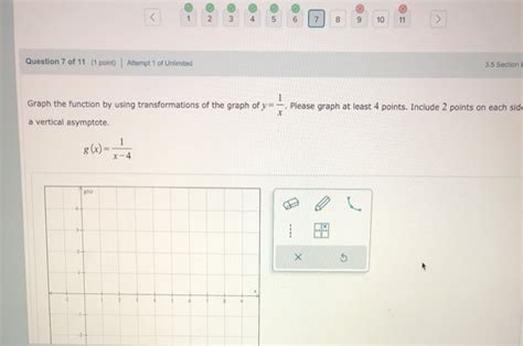 solved 1 2 3 4 on 6 7 8 9 10 11 question 7 of 11 1 point