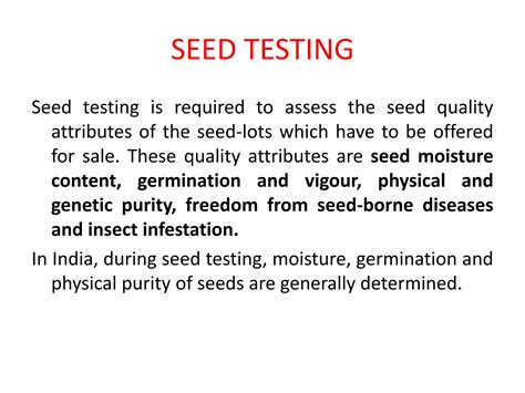 Seedtesting Pdf