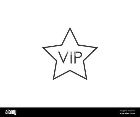 Premium Star Vip Icon Vector Illustration Flat Design Stock Vector
