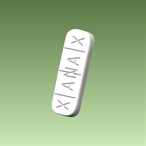Xanax Pill 3d Model Etsy