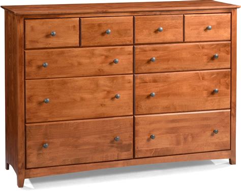 Archbold Furniture Shaker 10 Drawer Dresser 6111x Portland Or Key
