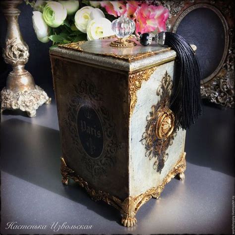 Шкатулки ручной работы Набор Шкатулка Декупаж Разное