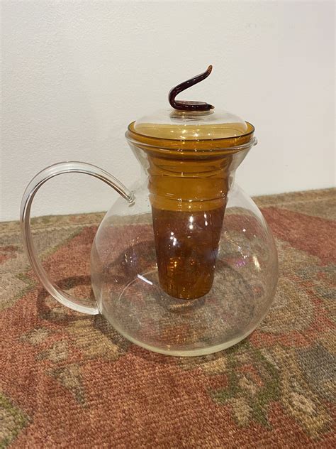Vintage Easy Exotic Blooming Tea Pot Fruit Infuser By Padma Lakshmi