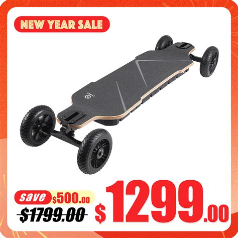Tynee® Explorer Pro Hub Motor All Terrain Off Road Electric Skateboard