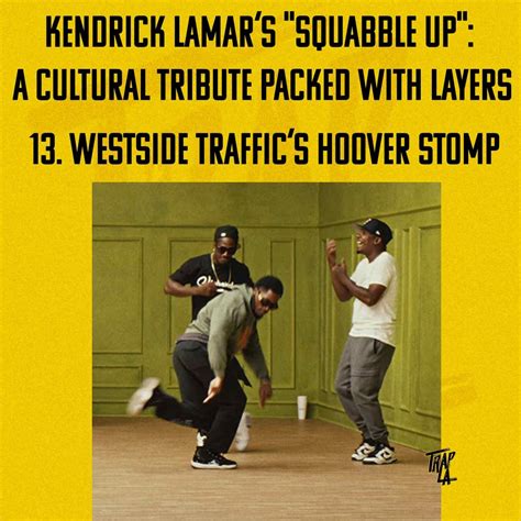 Kendrick Lamar’s "Squabble Up": A Visual Masterpiece of Cultural References and Homage — trap.LA