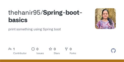 Github Thehanir95spring Boot Basics Print Something Using Spring Boot