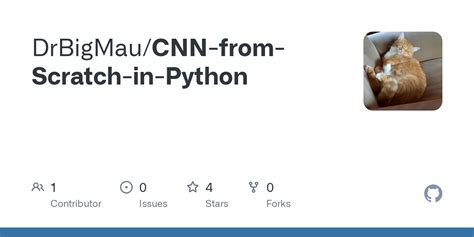 Github Drbigmaucnn From Scratch In Python