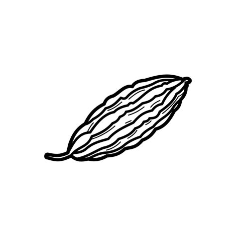 Bitter Melon Icon Design Isolated On White Background 26588927 Vector Art At Vecteezy