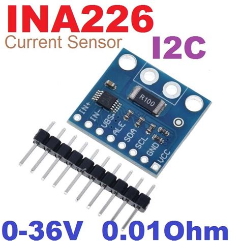 INA โมดลวดแรงดนและกระแสไฟฟา High Side or Low Side DC Current Sensor V Ohm I C
