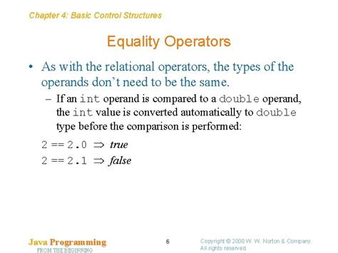 chapter 4 basic control structures chapter 4 basic