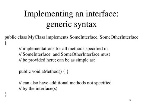 Ppt Interface Types And Polymorphism Powerpoint Presentation Free