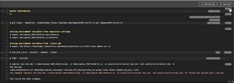 Ubuntu Error In Travis Ci Build Bad Decrypt Digital Envelope