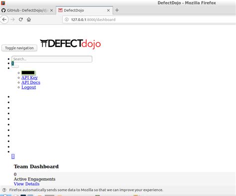 problems with the ui · issue 453 · defectdojo django defectdojo · github