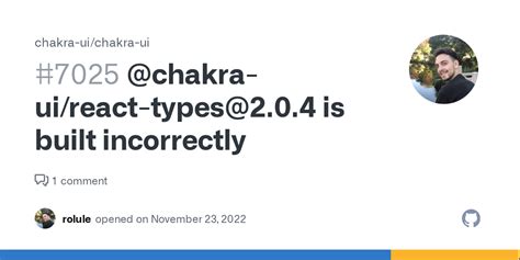 Chakra Ui React Types Is Built Incorrectly Issue Chakra Ui Chakra Ui GitHub