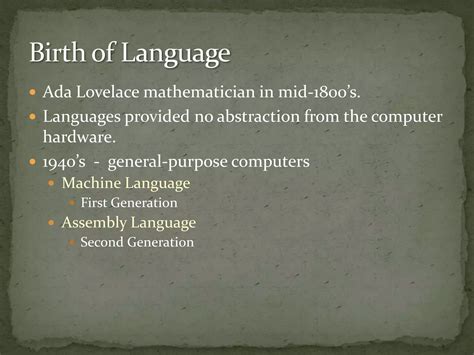 Procedural Programming Pptx Programming Languages Computing