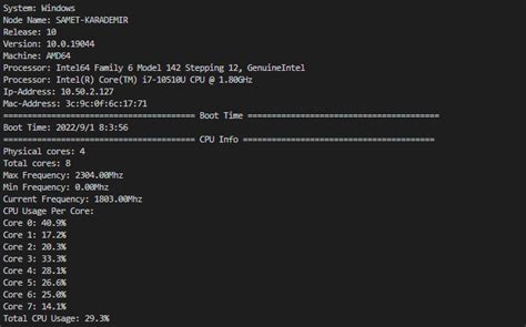 python ile windows bilgisayarlardan bilgi toplama sametkarademir medium