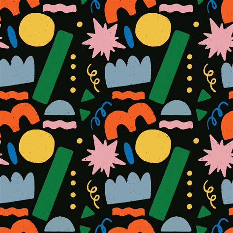 Geometric Shape Seamless Pattern 23367801 Vector Art At Vecteezy