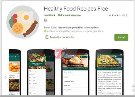 Rekomendasi 10 Aplikasi Resep Masakan Terbaik Android 2021 Telset