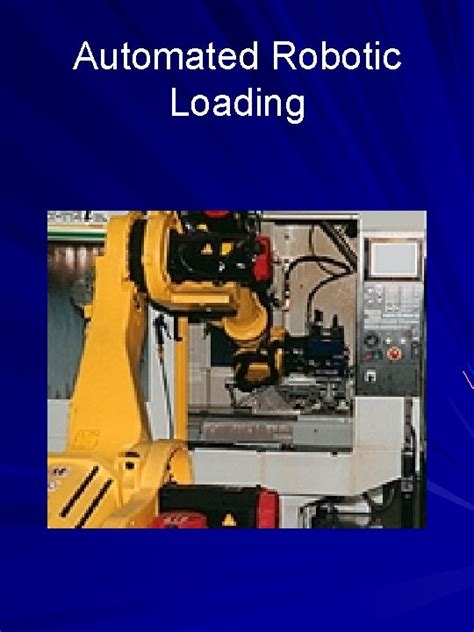 Automated Machining Manufacturing Processes Outline Machining Centers