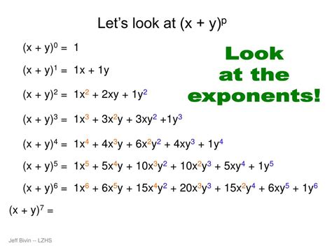PPT Binomial Expansion And More PowerPoint Presentation Free Download ID