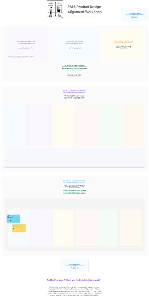 Pm And Product Design Alignment Workshop Figma