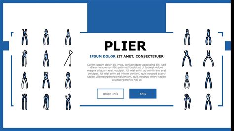 Pliers Equipment Tool Repair Work Landing Header Vector 18993815 Vector Art At Vecteezy