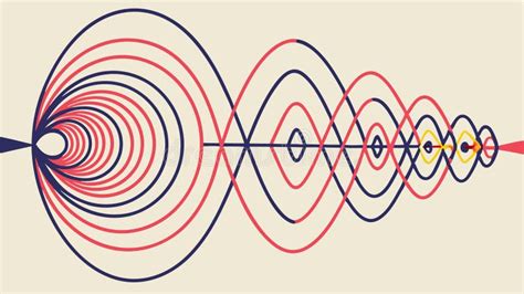 Sound Waves Abstract Vector Audio Frequency And Sonic Pattern Design Illustration Vector Design
