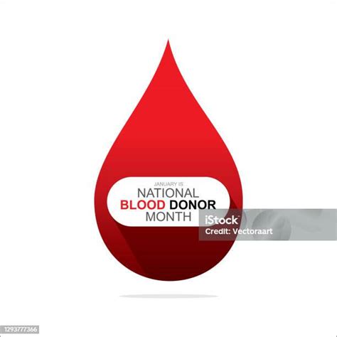 전국 혈액 기증자 월 컨셉 포스터 1월에 대한 스톡 벡터 아트 및 기타 이미지 1월 Thalassemia 개념 Istock