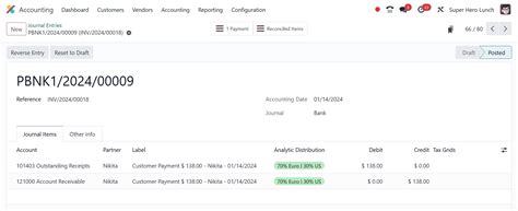 How To Manage Ledger Posting In Odoo 17 Continental Accounting