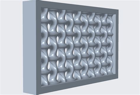 Erwin Hauer Light Diffusing Wall 3d Model Cgtrader