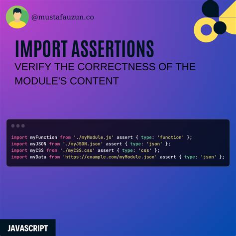 Javascript Import Assertions Mustafa Ateş Uzun Blog