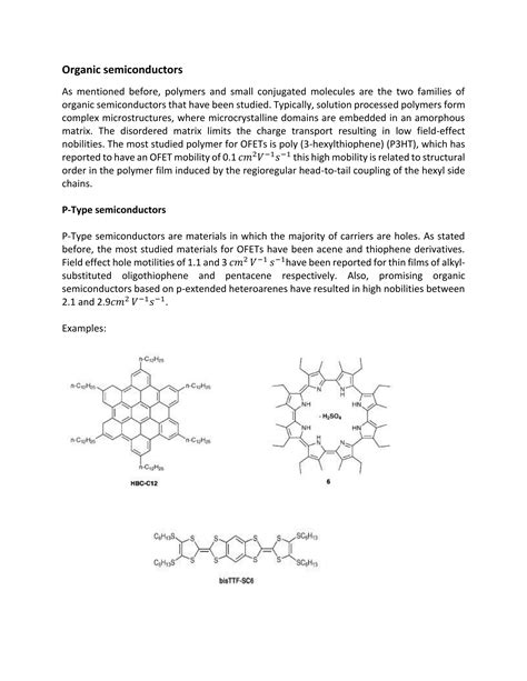 Organic Field Effect Transistor Pdf
