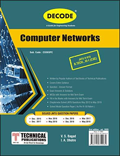 Decode Computer Networks For JNTU H 18 Course III I CSE CS503PC 2020 Edition EBook
