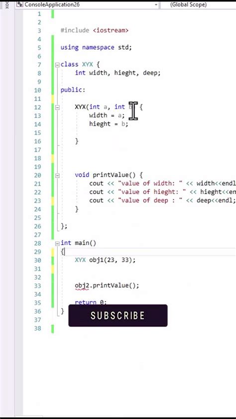 Constructor With Default Values In C Oop Cpp Cplusplus Coding