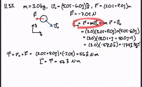 SOLVED Newton S Second Law In Angular Form A Particle Is Acted On By Two Torques About The