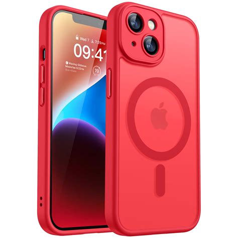 Amazon Com CANSHN Magnetic For IPhone 14 Case Upgraded Full Camera Protection Compatible